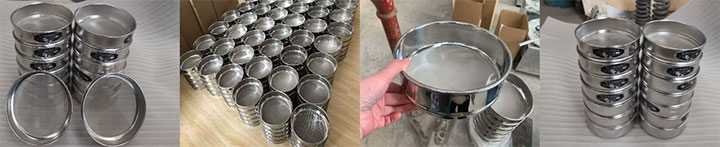 vibrate test sieve for bulk material-Dahan Machinery